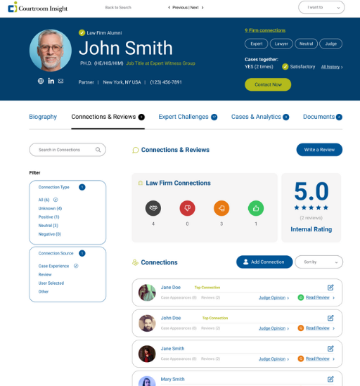 Courtroom Insight | Enterprise Subscriptions